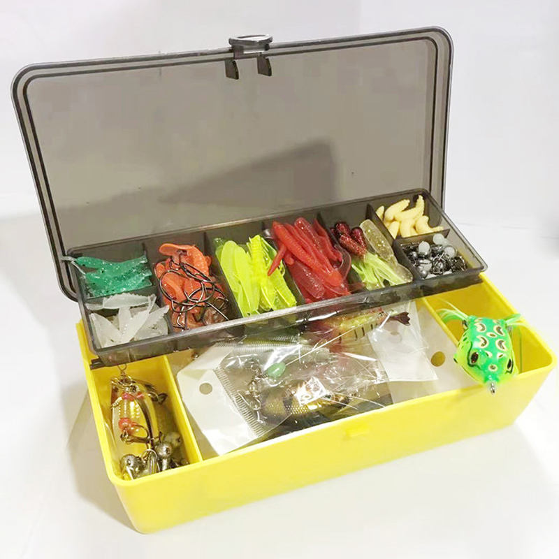 Factory Stocked Multi Fishing Lure Set Artificial Mixed Colors Lure ...