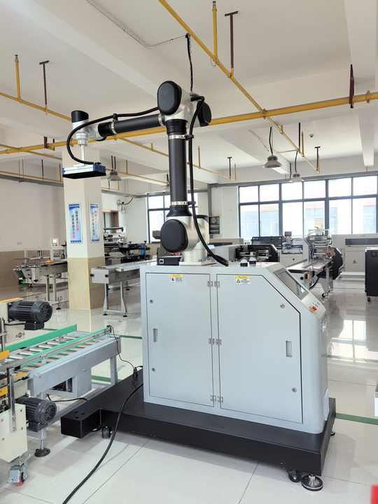 Automatic Robotic Arm Industrial Cobot Collaborative Container With Palletizing Robot Machine ...
