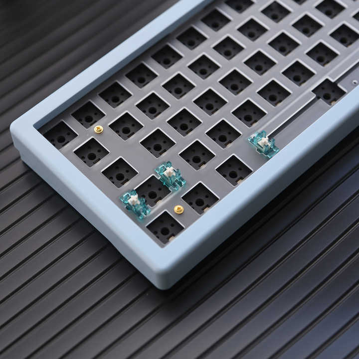 Mechanical Keyboard Kit Hot-swappable 3-mod Bluetooth 2.4G Wireless RGB ...