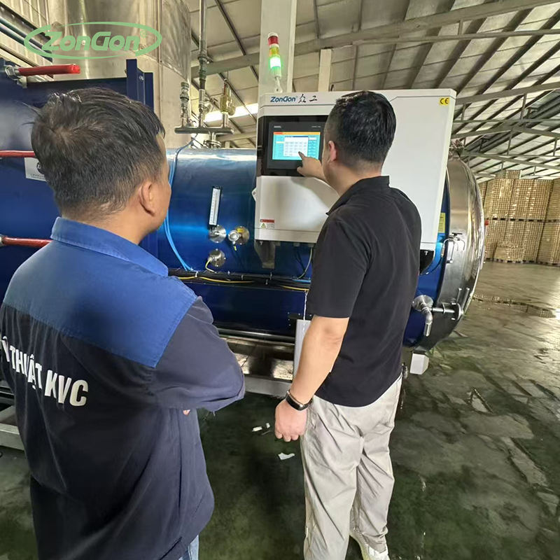 Steam Static Autoclave Retort Suitable for Air-containing Containers ...