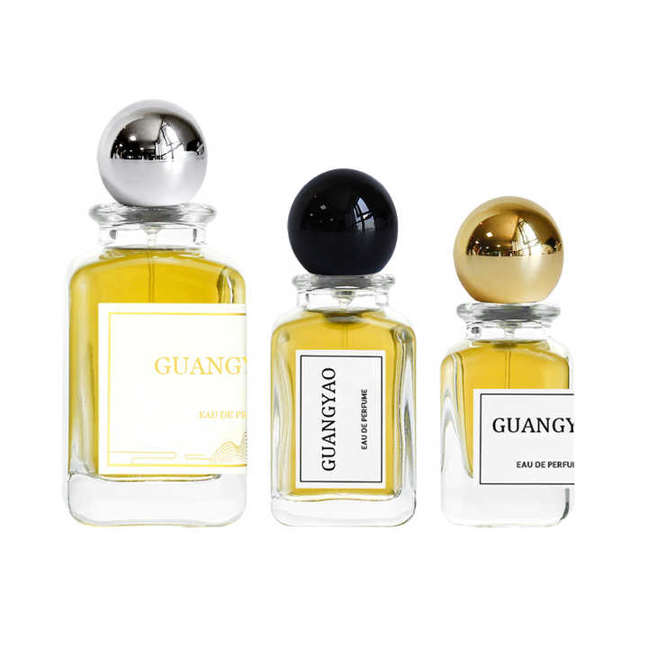 Luxury Perfume Bottle Clear 30ml 50ml 100ml Glass Perfume Bottle With ...
