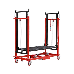 Foldable Electric Scaffolding Lift Platform 2-6m 500KG Remote Control ...