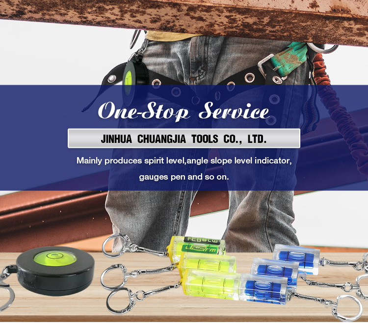 Custom Logo Printing High Precision Tube Keychain Mini Spirit Level Key ...