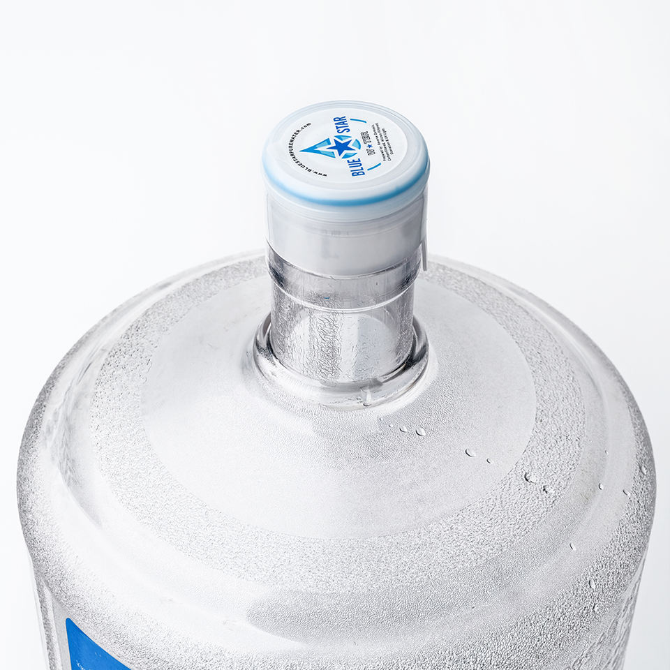 5 Gallon No Spill Cap Reusable Water Bottle Cap Replacement Splash ...