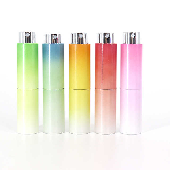 New Design Metal Twist up Perfume Atomizer Spray Bottle With Pump ...