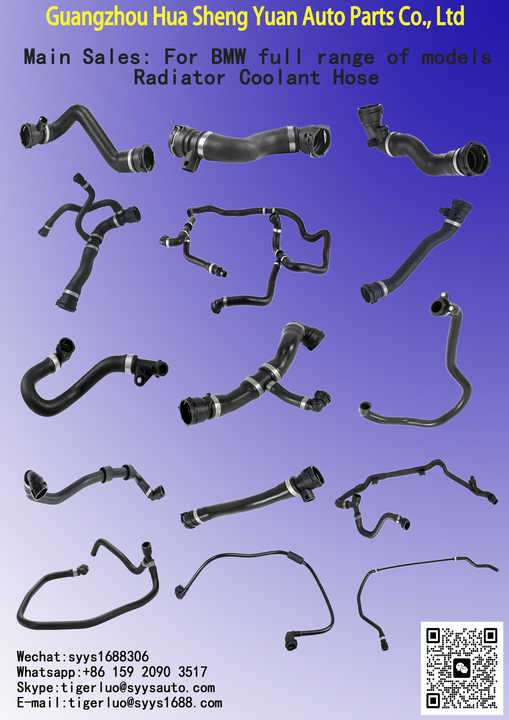 Good Price Radiator Coolant Hose 17127591089 for BMW F01 F02 F03 F04 ...