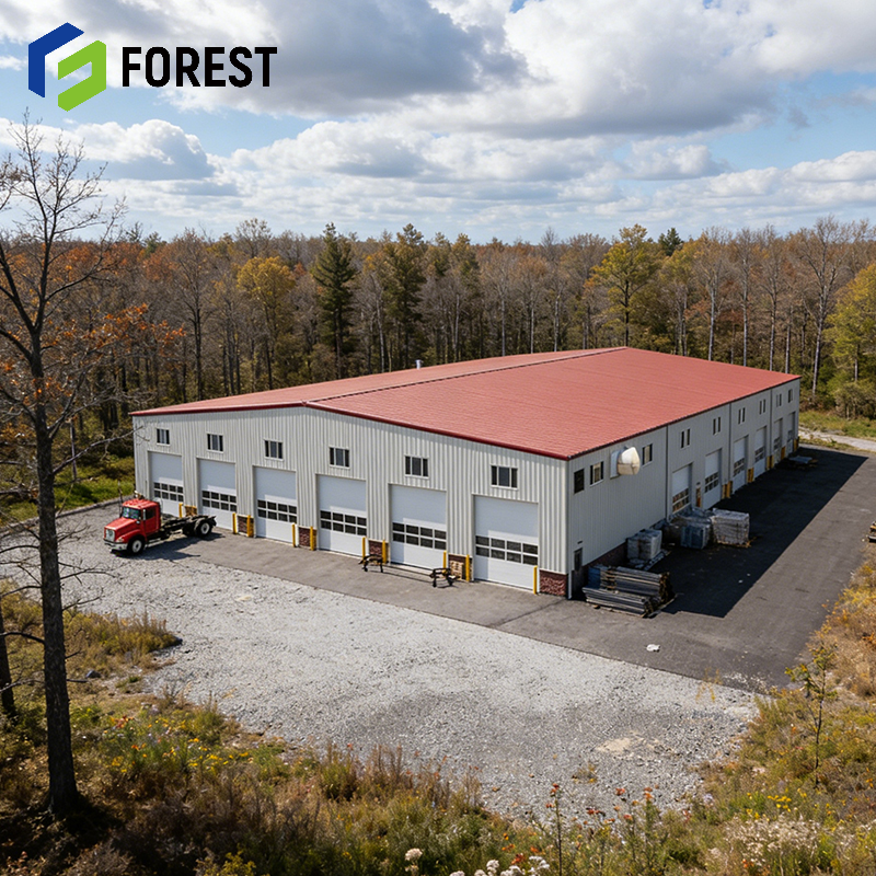 Cladding System for Steel structure office Warehouse Building with ...