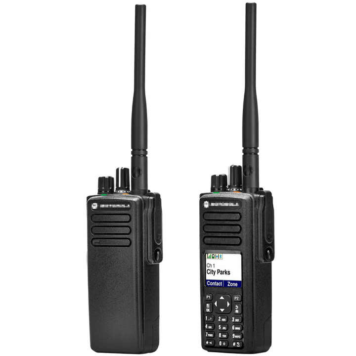 XPR 7550e UHF 403-527 MHz professional digital display portable two-way radio for motorola ...