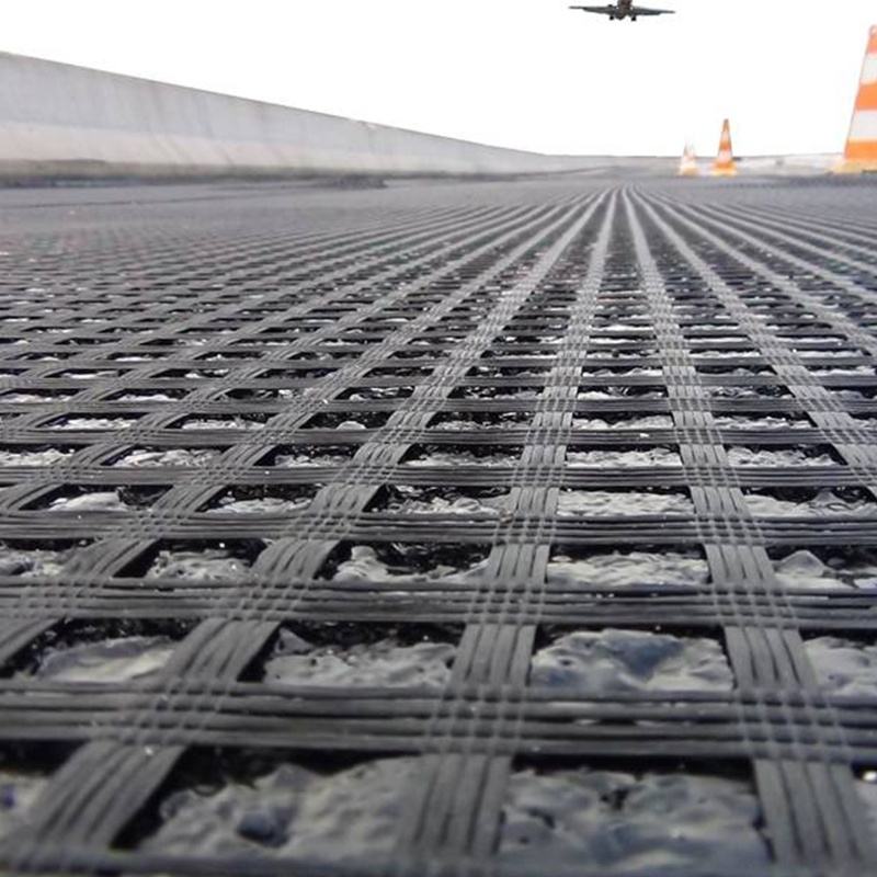 Plastic Grid Panel Civil Engineering Production Basalt Mesh Geogrid ...