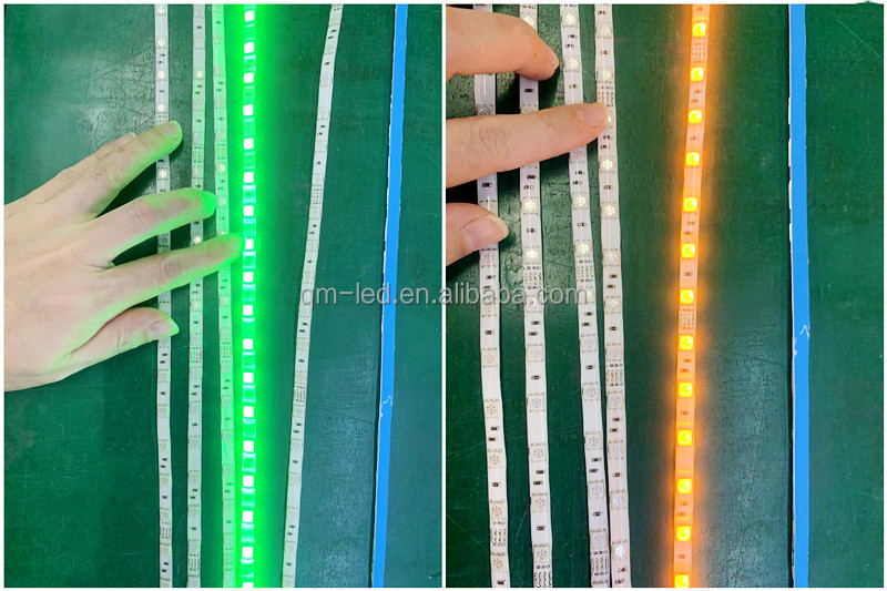 5050 60pcs 24V 6mm IP65 RGY RGB flexible strip__Shenzhen JOYUS ...