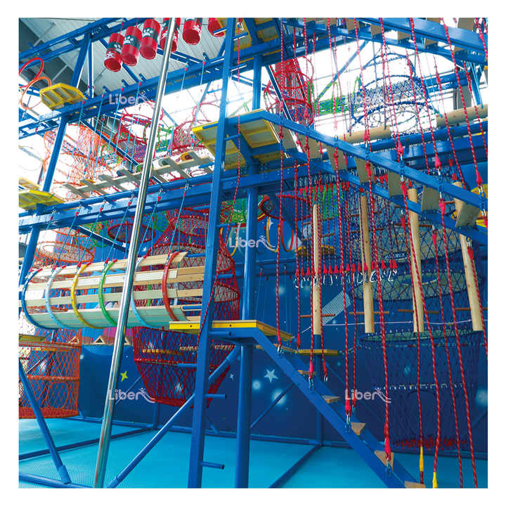 Indoor Game Center - Adventure Trampoline Park & Ropes Course
