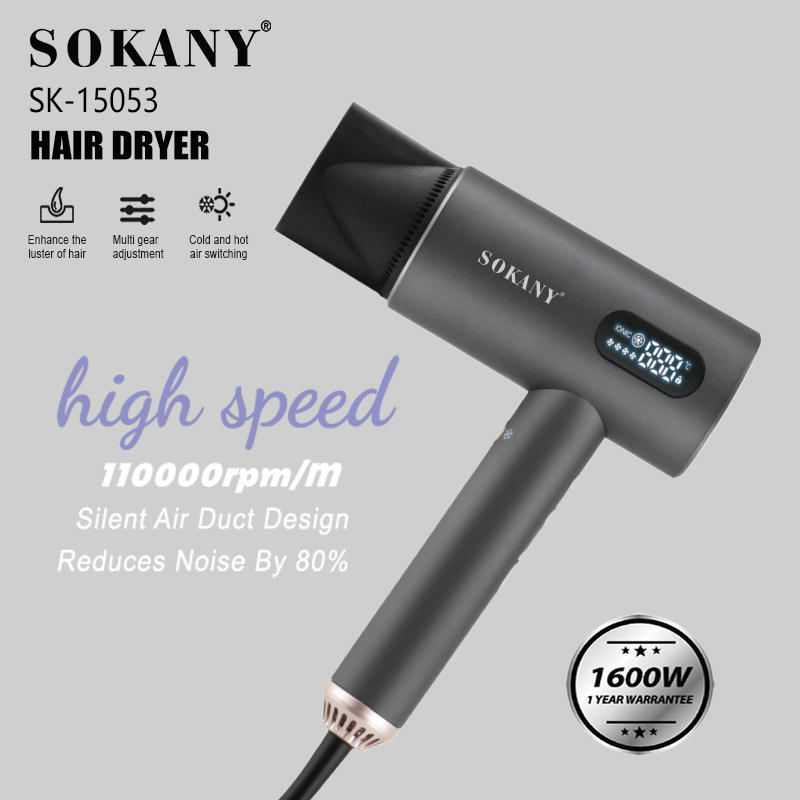 SOKANY15053 High-speed Electric 1600W AC Plasma Smart Overheat ...