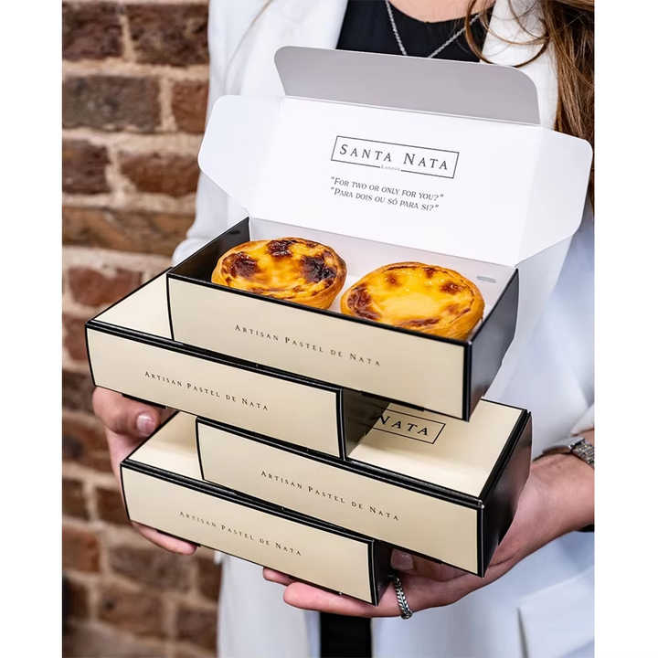 High Quality Custom Printing Design Eco-Friendly Cake Dessert Egg Tart ...