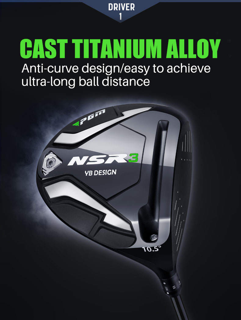 PGM MG033 golf driver large adjustable high rebound golf club driver-企业官网