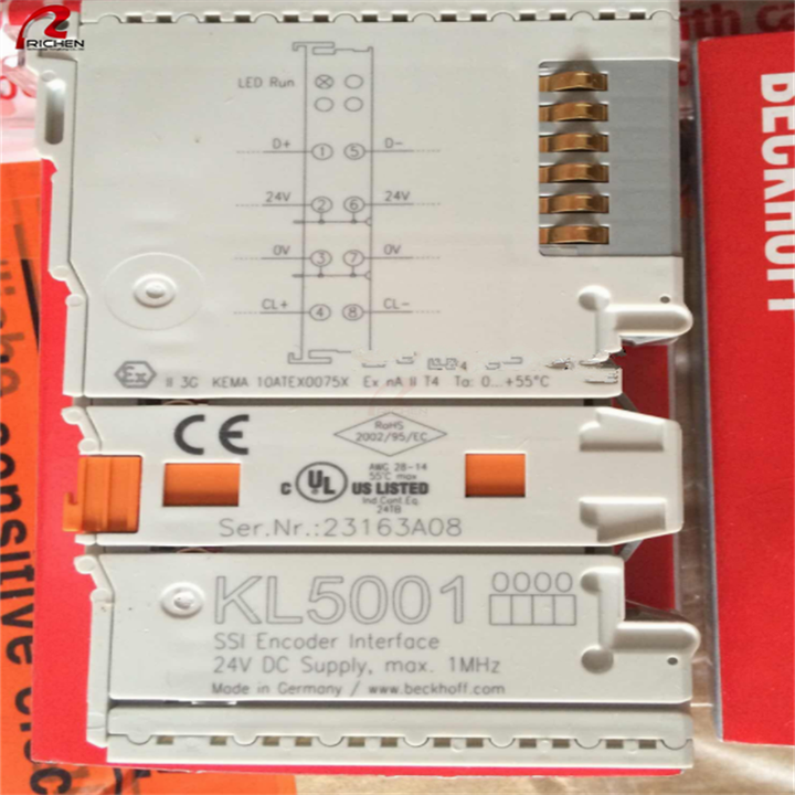 Beckhoff KL4404 Digital Input Terminal Module EtherCAT Bus Coupler Shielding Isolation Module ...