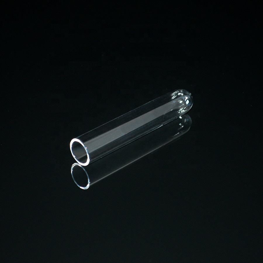 HF Factory Wholesale Quartz Glass Test Tube with High Temperature ...