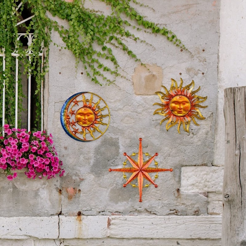 Large Decorative Sun Wall For Outside