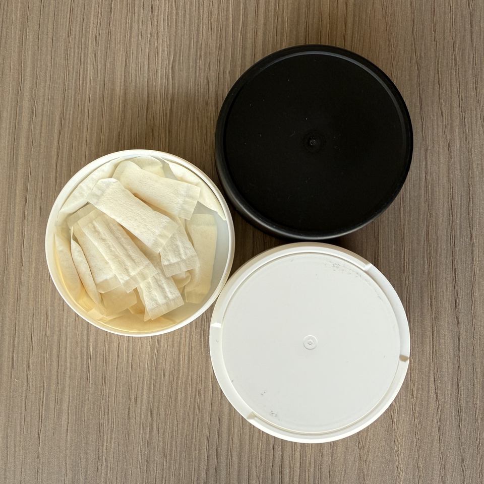 Packaging Box Empty WHITE Snus Can Box Container Plastic Snus Packaging ...