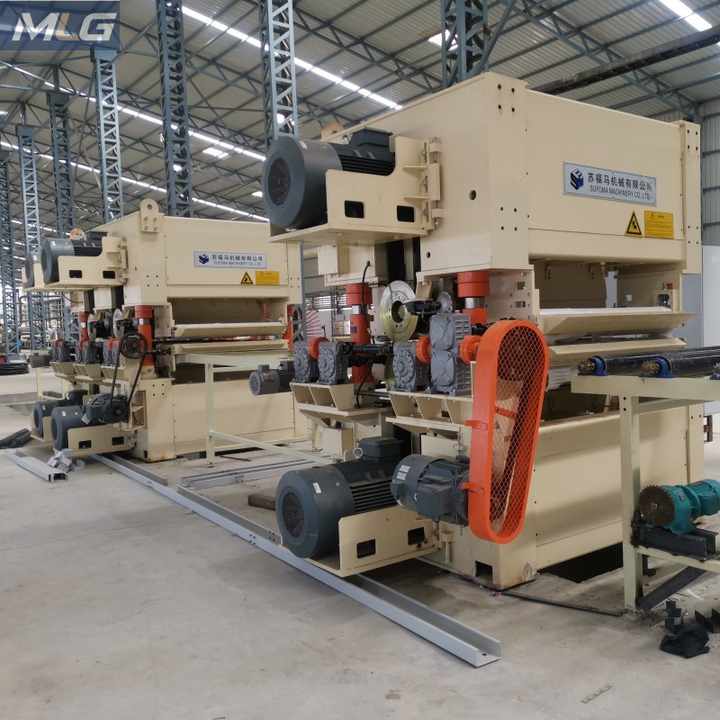Full Set Equipment Fully Automatic Chipboard Machine Particle Board ...
