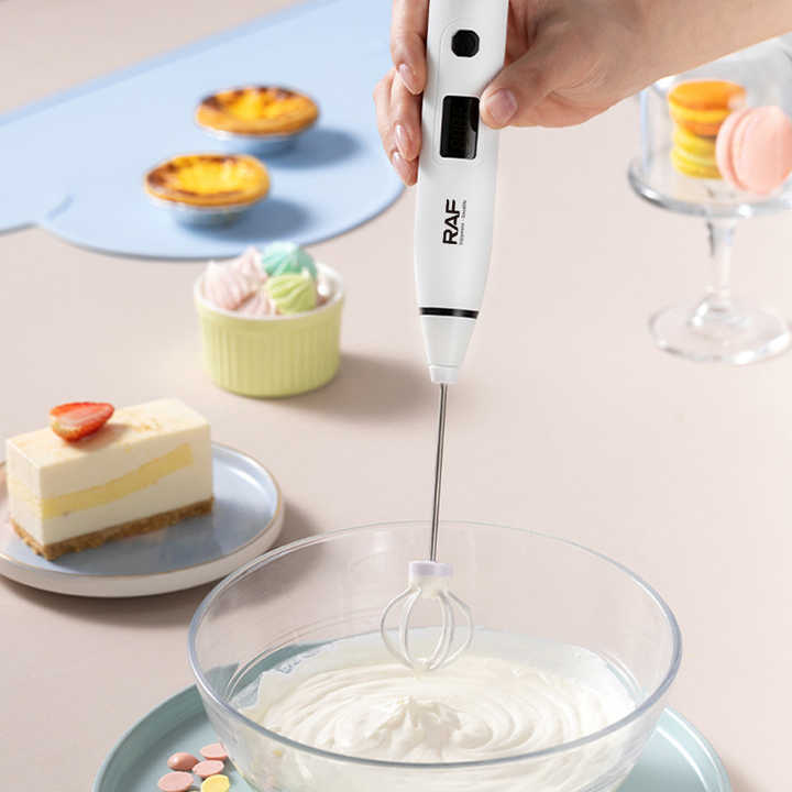 Mini Handheld Coffee Whisk - USB Rechargeable Milk Frother