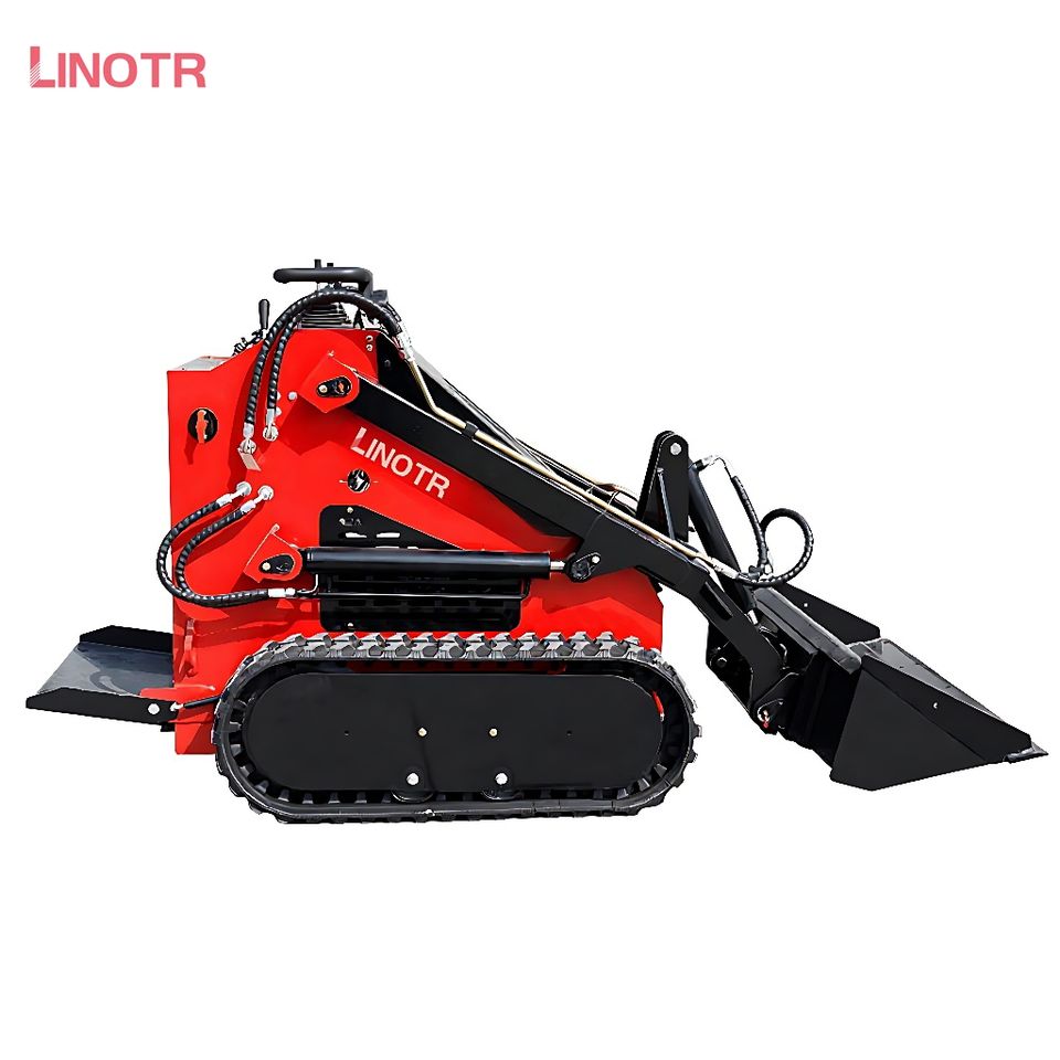 LINOTR Hot Sell Mini Skid Steer Loader CE Certified Gasoline Engine ...