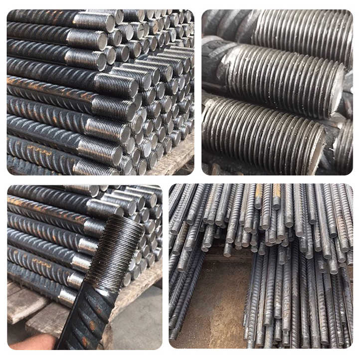 4kw Mini Electric Rebar Thread Rolling Machines New Manual Steel Bar ...