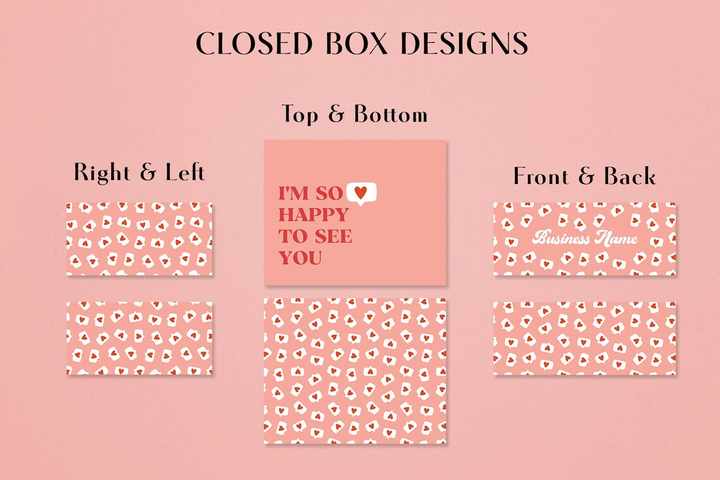 Wholesale Customized Pink Cardboard Email Subscription Box Personalized ...