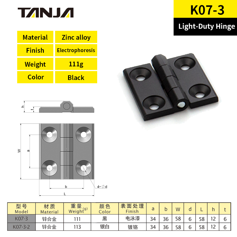 K234B Concealed Torque Hinge - Durable & Versatile Solutions