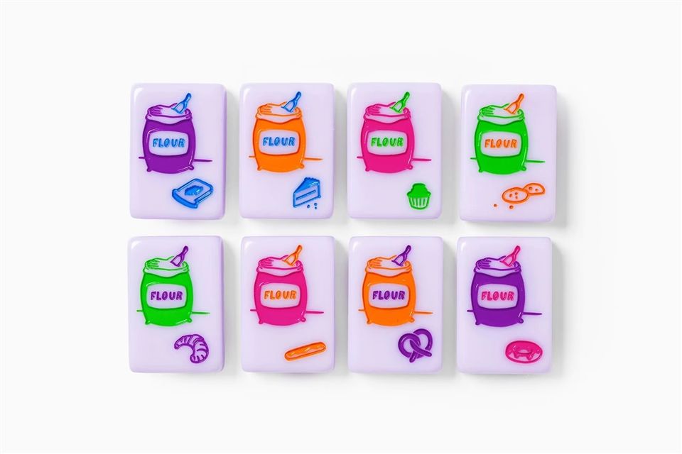 Lilac Luxury Modern American Mahjong Tiles Acrylic Easy for Travel ...