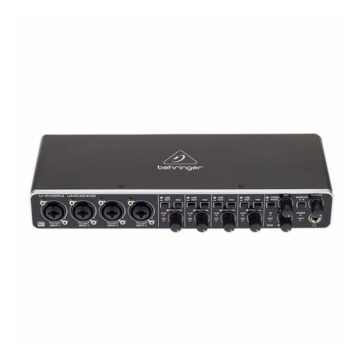 Behringer UMC404HD Sound Card - 4-In/4-Out USB Interface