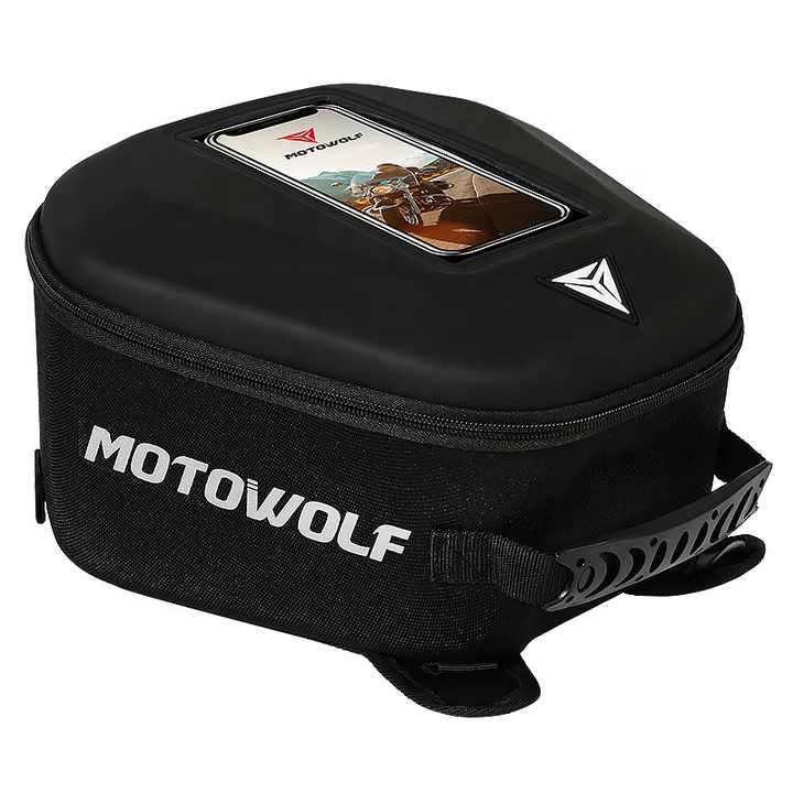 MOTOWOLF, caja de entrega universal resistente, bolsa de tanque ...