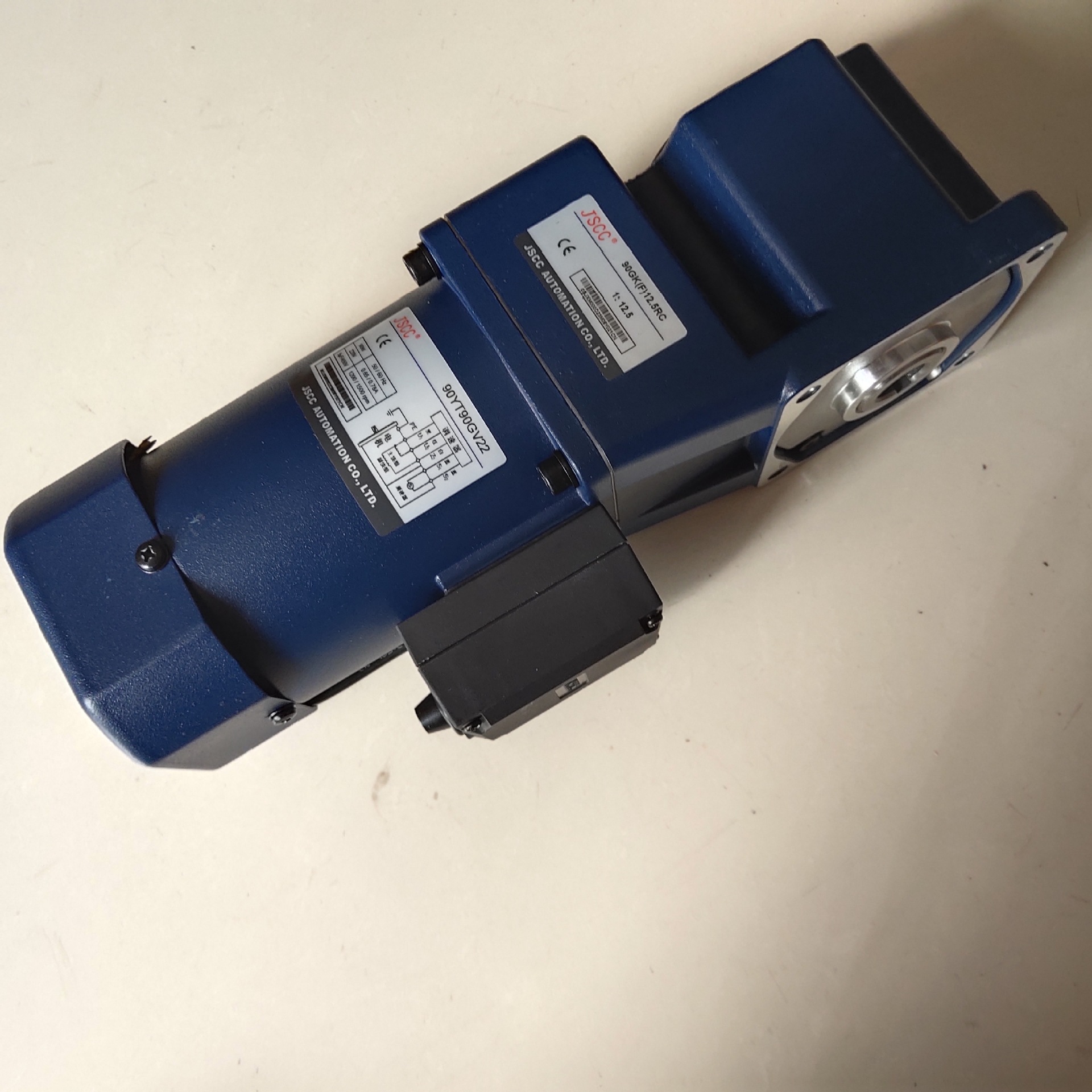 JSCC hollow right-angle gear motor 90GK(F)12.5RC 90YT90GV22 single ...