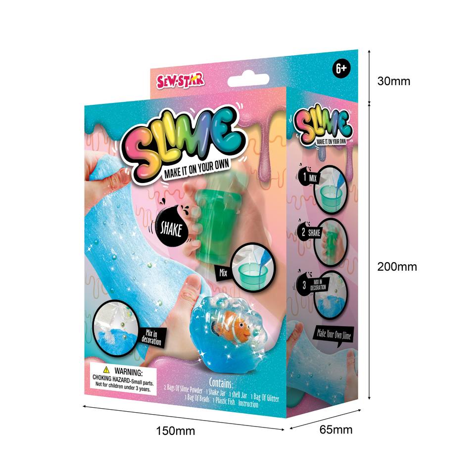Wholesale DIY Art and Craft Set Fluffy Slime Making Kit with Multi ...