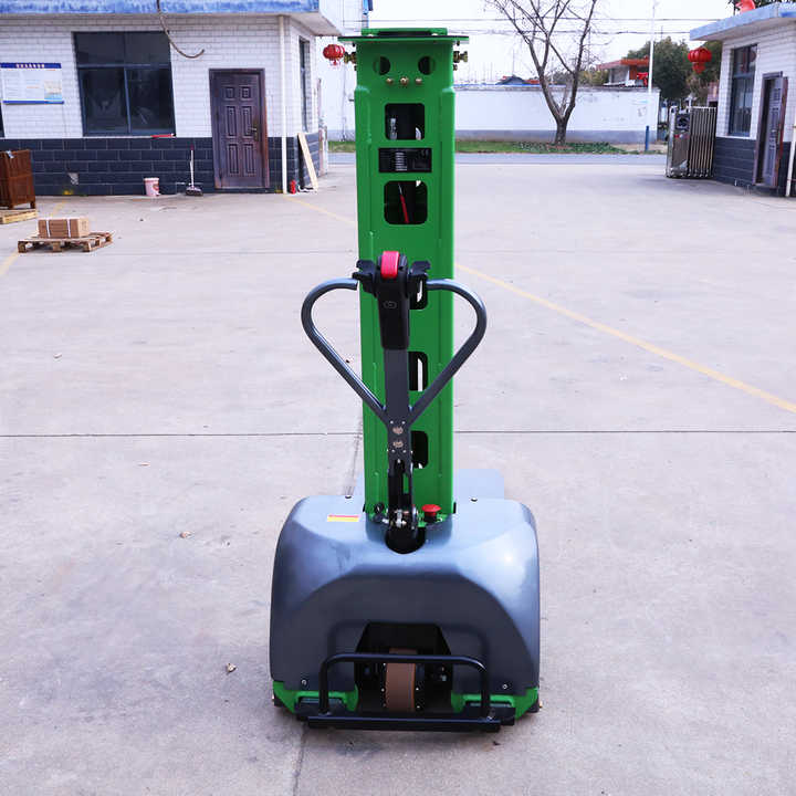 500kg 1000kg Self-Lifting Pallet Loader Full Electric Self Loading Stacker| Alibaba.com