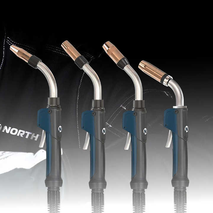 American 350A Mig Torch Gun High Performance Welding Torch with ...