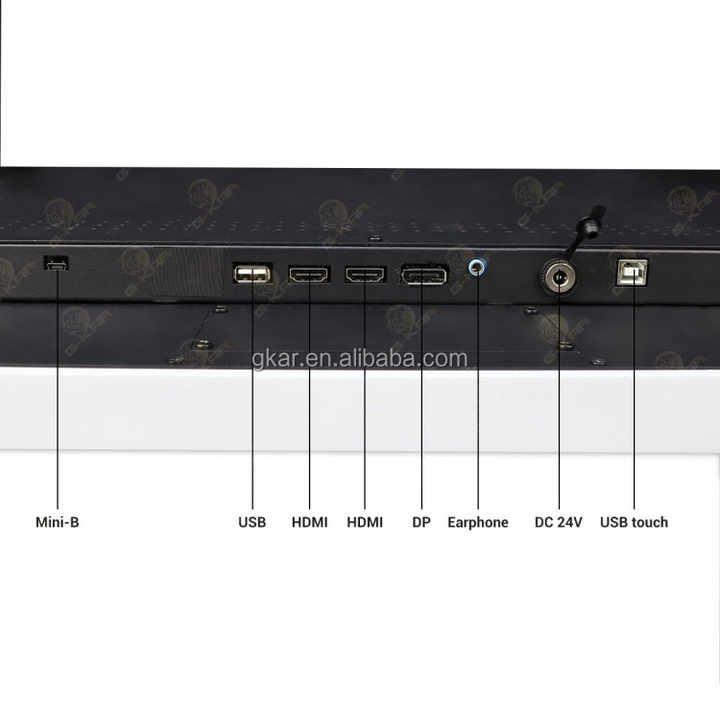 Gkar Lightweight Design 400 Nit Brightness PCAP 43'' Curve Touch Screen ...