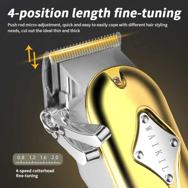 WAIKIL Professional Hair Clipper - Cordless & Rechargeable