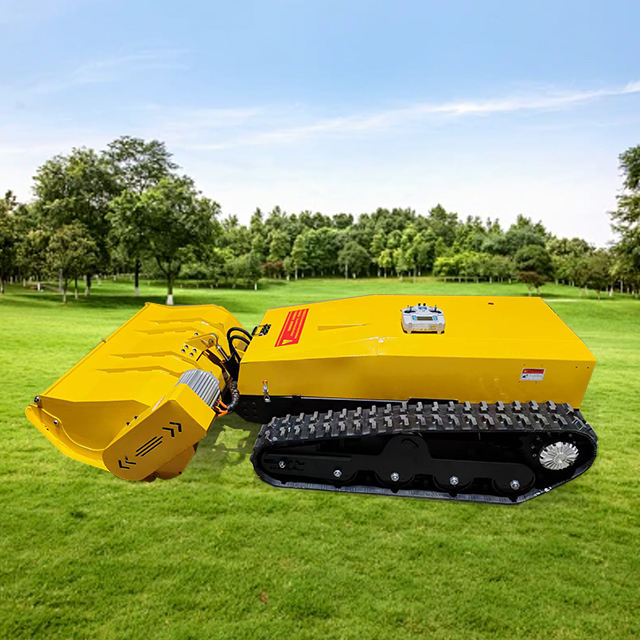 Industrial Grade Robotic Lawn Mower Smart Electric 190cc Mini Tractor ...