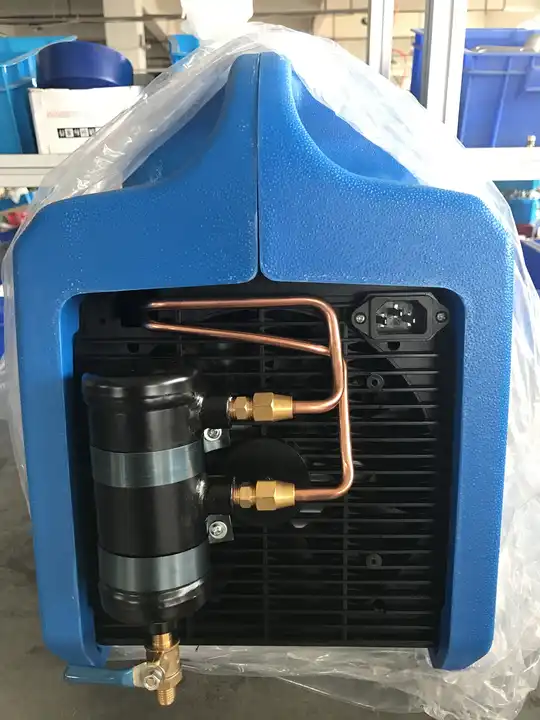A/C Refrigerant Gas Recovery Machine Unit for Recycling Liquid and ...