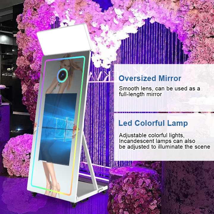 Hot Sale Selfie Magic Mirror Photo Booth for Event Shooting