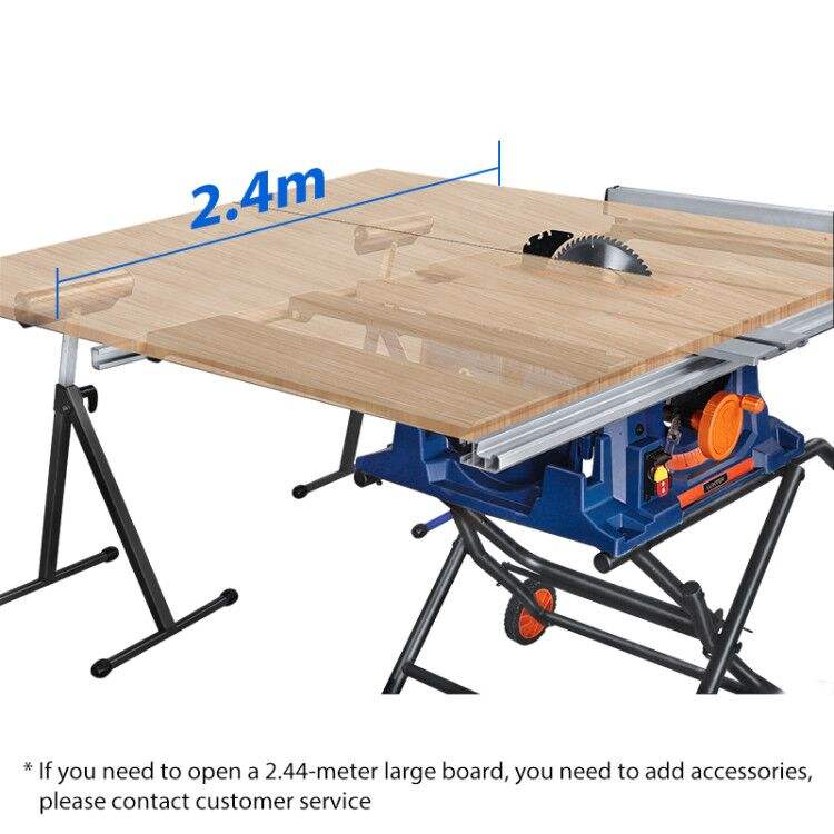 LUXTER Foldable Table Saw - Precision Woodworking Tool