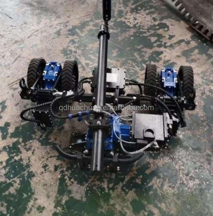 Crawling Wall Robot Machine with PLC for Rust and Paint Removal 380V ...