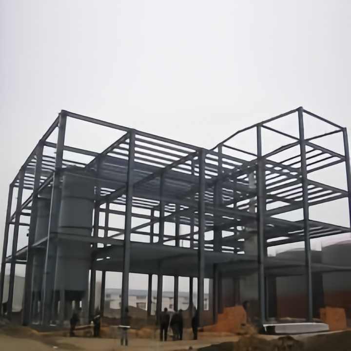 Luxury Two-Storey Steel Frame Prefab Steel Structure Building for ...