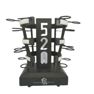 Buy Freestanding rotating shot glass display stand with Custom Designs ...