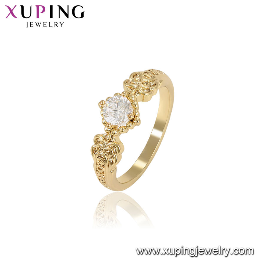 A00919525 Xuping Jewelry elegant 14K gold color ring elegant luxury royal romantic trendy ...