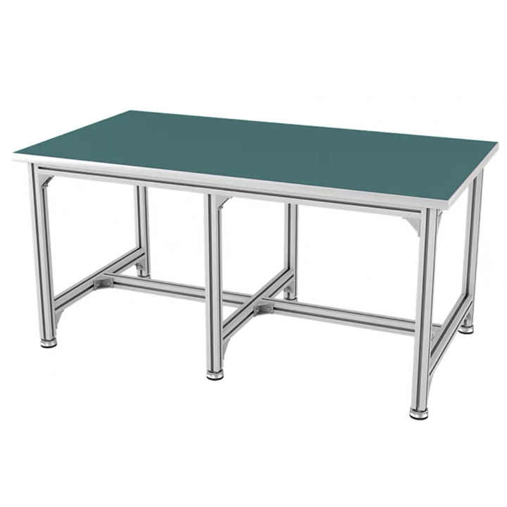 Aluminum Extrusion Desk Workbench - Durable & Customizable