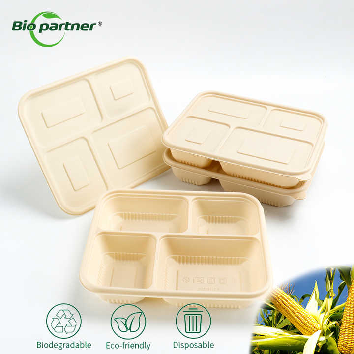 Thermal School Biodegradable Corn Starch Plastic Lunch Box Container ...