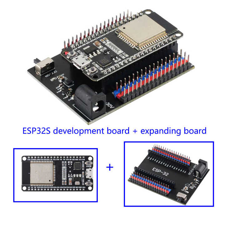 Diymall DEVIT V1 ESP32-WROOM-32 Development Board - Dual Core Wifi+bt