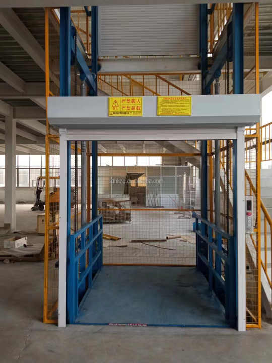 Hydraulic Lifting Elevator Electric Powered Workshop Lift New Condition ...