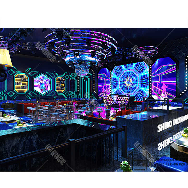 Custom Night Club Interior Design - Karaoke Box KTV Room